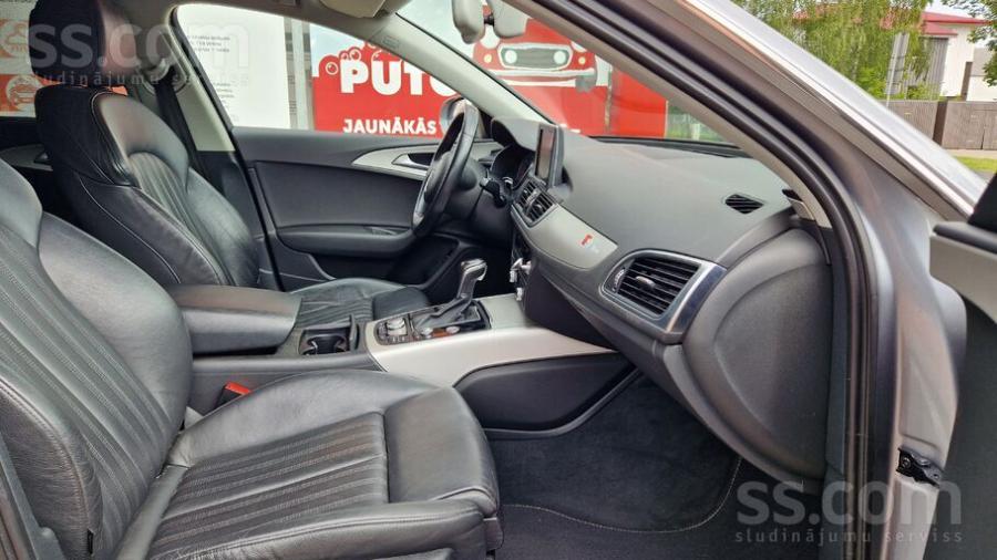 Grey Audi A6 2015 in Jelgava, with an engine capacity of 2.00 L and mileage of 274 thousand km for 9950 €, photo 25 on AUTOMOTO.COM.LV