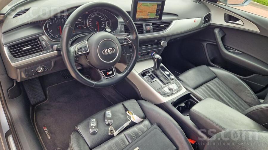 Grey Audi A6 2015 in Jelgava, with an engine capacity of 2.00 L and mileage of 274 thousand km for 9950 €, photo 28 on AUTOMOTO.COM.LV