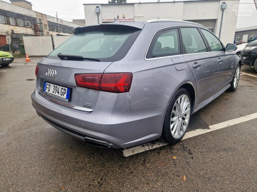 Grey Audi A6 2016 in Kaunas, with an engine capacity of 3.00 L and mileage of 339 thousand km for 11600 €, photo 4 on AUTOMOTO.COM.LV