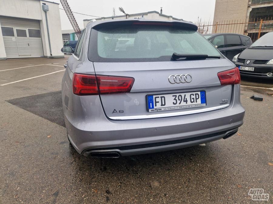 Grey Audi A6 2016 in Kaunas, with an engine capacity of 3.00 L and mileage of 339 thousand km for 11600 €, photo 7 on AUTOMOTO.COM.LV