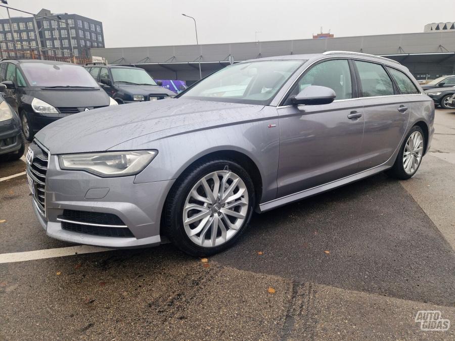 Grey Audi A6 2016 in Kaunas, with an engine capacity of 3.00 L and mileage of 339 thousand km for 11600 €, photo 10 on AUTOMOTO.COM.LV