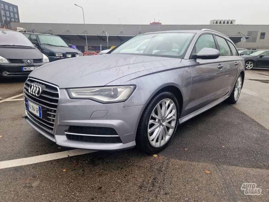 Grey Audi A6 2016 in Kaunas, with an engine capacity of 3.00 L and mileage of 339 thousand km for 11600 €, photo 11 on AUTOMOTO.COM.LV