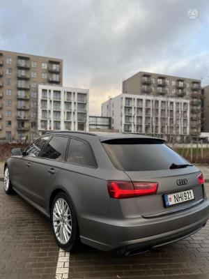 Grey Audi A6 2016 in Vilnius, with an engine capacity of 2.97 L and mileage of 254 thousand km for 13500 €, photo 3 on AUTOMOTO.COM.LV