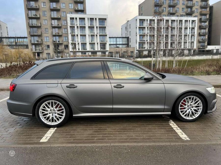 Grey Audi A6 2016 in Vilnius, with an engine capacity of 2.97 L and mileage of 254 thousand km for 13500 €, photo 5 on AUTOMOTO.COM.LV