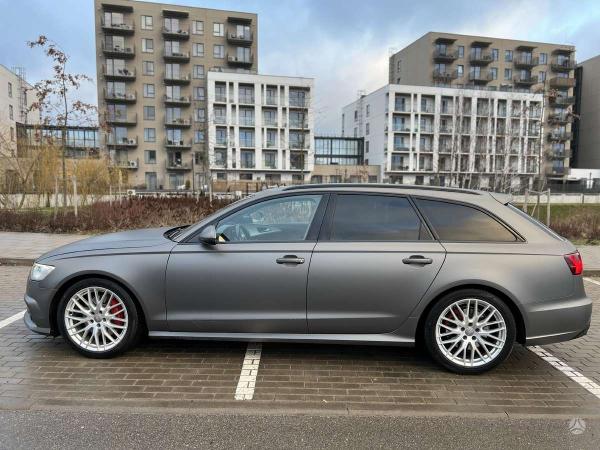 Grey Audi A6 2016 in Vilnius, with an engine capacity of 2.97 L and mileage of 254 thousand km for 13500 €, photo 6 on AUTOMOTO.COM.LV