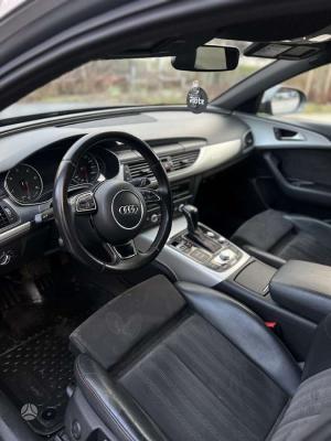Grey Audi A6 2016 in Vilnius, with an engine capacity of 2.97 L and mileage of 254 thousand km for 13500 €, photo 7 on AUTOMOTO.COM.LV