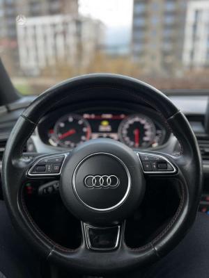 Grey Audi A6 2016 in Vilnius, with an engine capacity of 2.97 L and mileage of 254 thousand km for 13500 €, photo 10 on AUTOMOTO.COM.LV