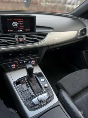 Grey Audi A6 2016 in Vilnius, with an engine capacity of 2.97 L and mileage of 254 thousand km for 13500 €, photo 11 on AUTOMOTO.COM.LV