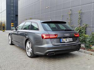 Grey Audi A6 2016 in Klaipeda, with an engine capacity of 2.97 L and mileage of 237 thousand km for 16750 €, photo 5 on AUTOMOTO.COM.LV