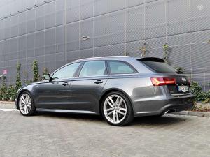 Grey Audi A6 2016 in Klaipeda, with an engine capacity of 2.97 L and mileage of 237 thousand km for 16750 €, photo 6 on AUTOMOTO.COM.LV
