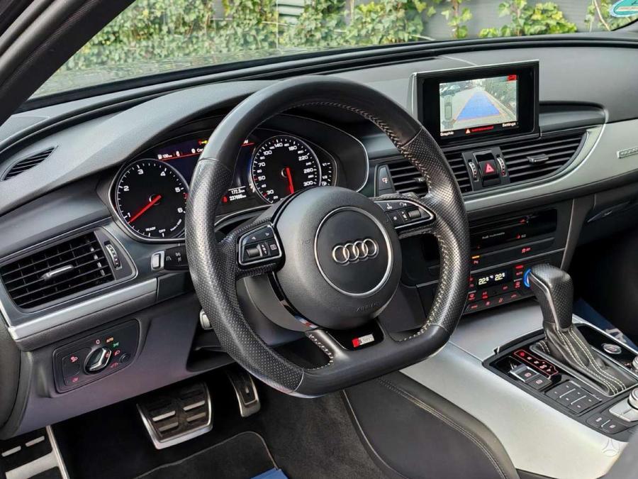 Grey Audi A6 2016 in Klaipeda, with an engine capacity of 2.97 L and mileage of 237 thousand km for 16750 €, photo 25 on AUTOMOTO.COM.LV