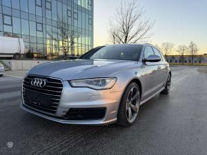 Grey Audi A6 2016 in Panevezys, with an engine capacity of 1.97 L and mileage of 257 thousand km for 13200 €, photo 2 on AUTOMOTO.COM.LV