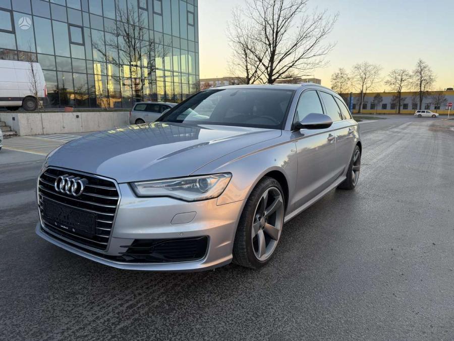 Grey Audi A6 2016 in Panevezys, with an engine capacity of 1.97 L and mileage of 257 thousand km for 13200 €, photo 3 on AUTOMOTO.COM.LV