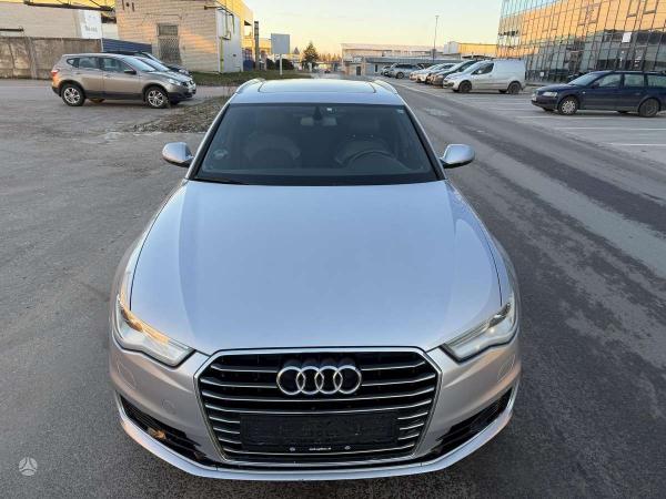 Grey Audi A6 2016 in Panevezys, with an engine capacity of 1.97 L and mileage of 257 thousand km for 13200 €, photo 4 on AUTOMOTO.COM.LV