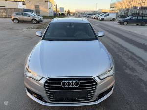 Grey Audi A6 2016 in Panevezys, with an engine capacity of 1.97 L and mileage of 257 thousand km for 13200 €, photo 4 on AUTOMOTO.COM.LV
