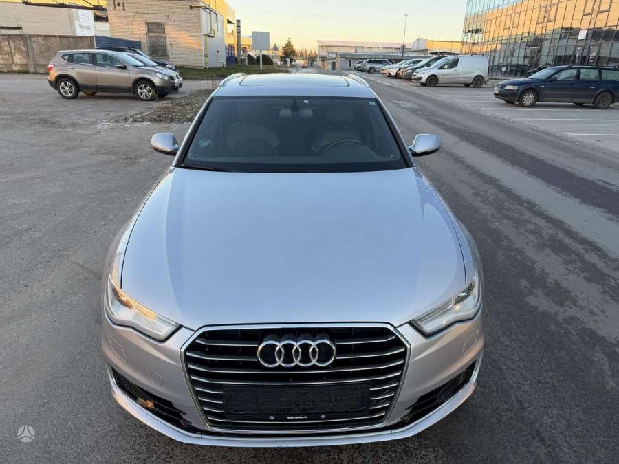 Grey Audi A6 2016 in Panevezys, with an engine capacity of 1.97 L and mileage of 257 thousand km for 13200 €, photo 4 on AUTOMOTO.COM.LV