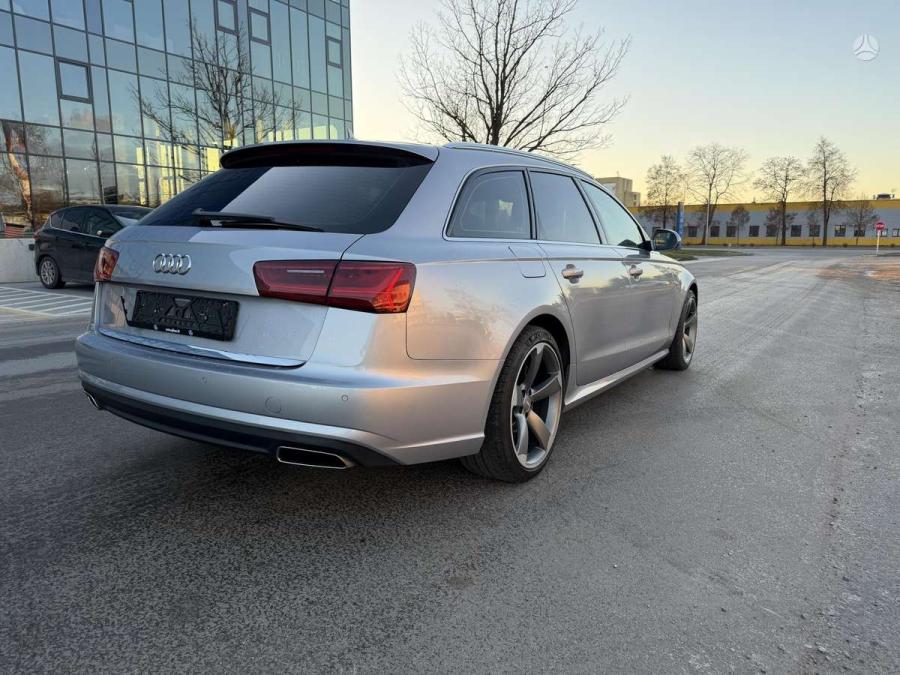 Grey Audi A6 2016 in Panevezys, with an engine capacity of 1.97 L and mileage of 257 thousand km for 13200 €, photo 7 on AUTOMOTO.COM.LV
