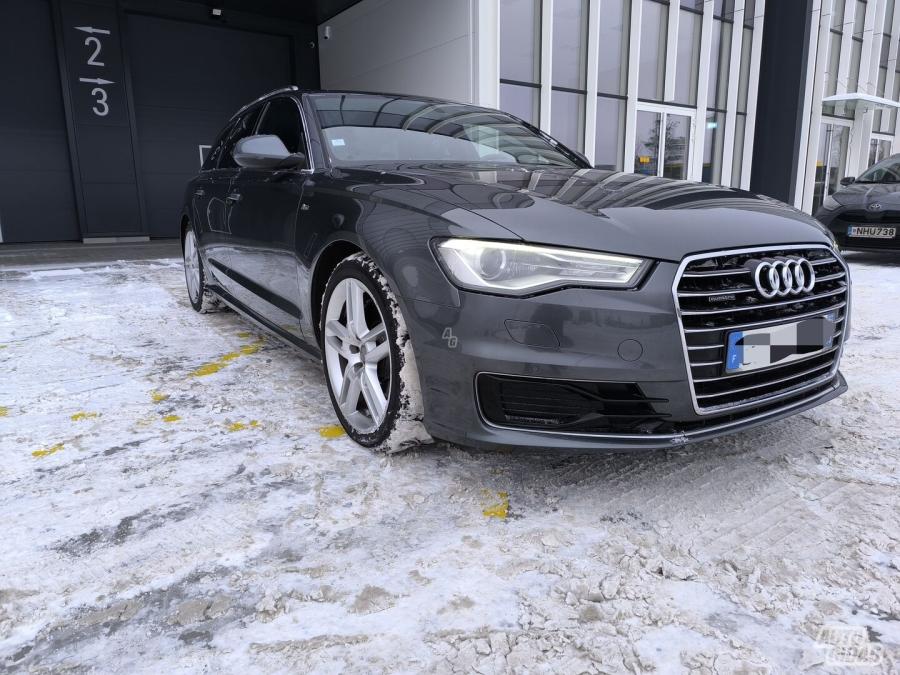 Pelēks Audi A6 2016 Viļņa, ar dzinēja tilpumu 3.00 L un nobraukumu 257 tūkst. km par 13800 €, foto 2 vietnē AUTOMOTO.COM.LV