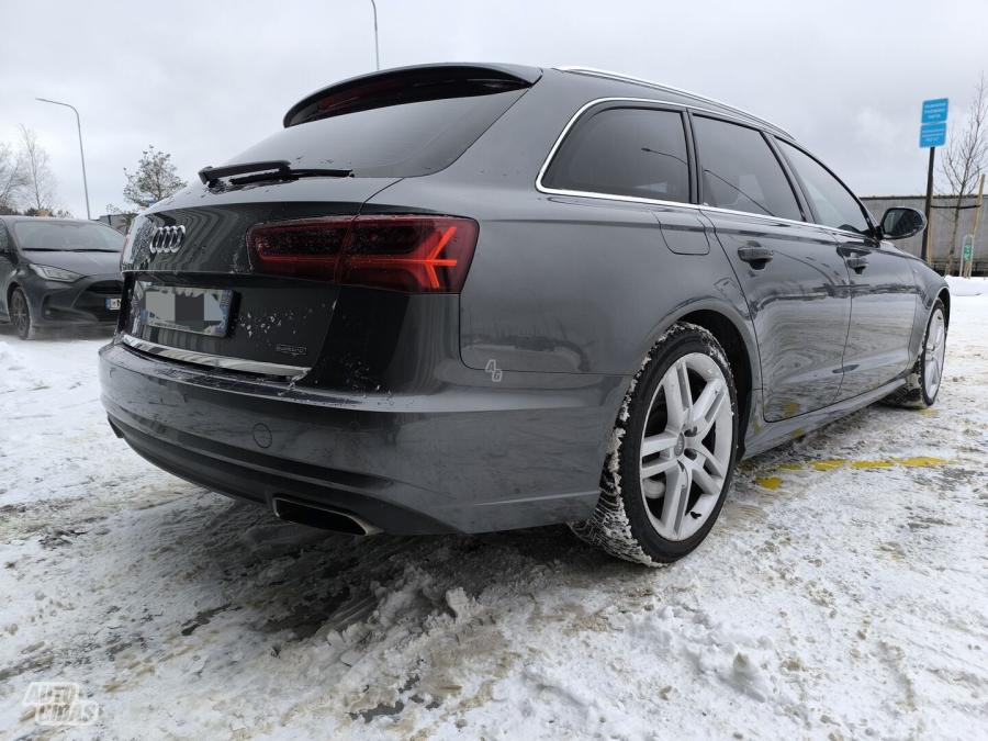 Pelēks Audi A6 2016 Viļņa, ar dzinēja tilpumu 3.00 L un nobraukumu 257 tūkst. km par 13800 €, foto 3 vietnē AUTOMOTO.COM.LV
