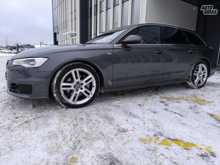 Pelēks Audi A6 2016 Viļņa, ar dzinēja tilpumu 3.00 L un nobraukumu 257 tūkst. km par 13800 €, foto 5 vietnē AUTOMOTO.COM.LV
