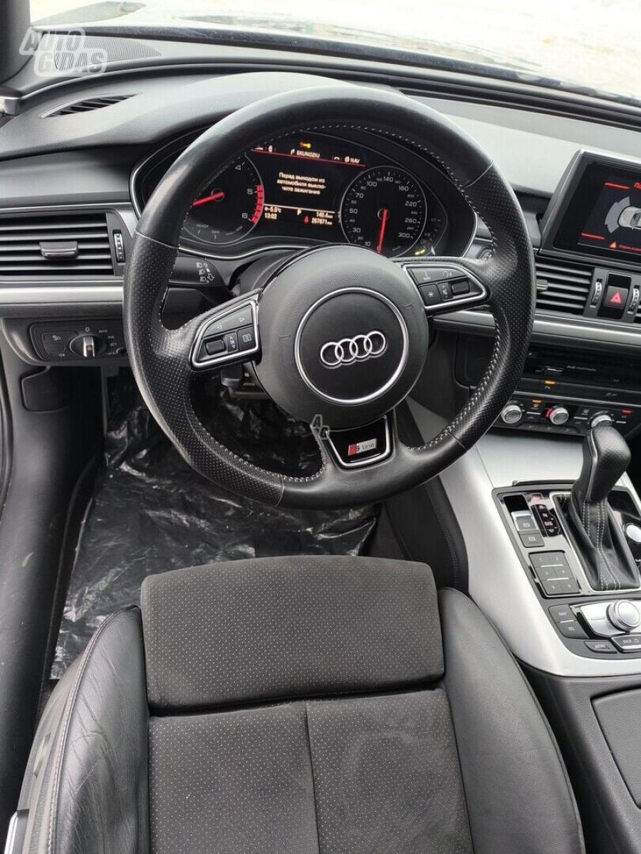 Pelēks Audi A6 2016 Viļņa, ar dzinēja tilpumu 3.00 L un nobraukumu 257 tūkst. km par 13800 €, foto 12 vietnē AUTOMOTO.COM.LV