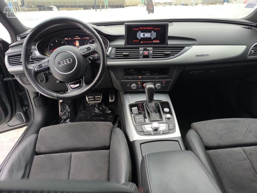 Pelēks Audi A6 2016 Viļņa, ar dzinēja tilpumu 3.00 L un nobraukumu 257 tūkst. km par 13800 €, foto 13 vietnē AUTOMOTO.COM.LV