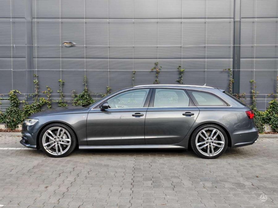Grey Audi A6 2016 in Klaipeda, with an engine capacity of 2.97 L and mileage of 237 thousand km for 16999 €, photo 2 on AUTOMOTO.COM.LV