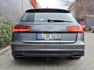 Grey Audi A6 2016 in Klaipeda, with an engine capacity of 2.97 L and mileage of 237 thousand km for 16999 €, photo 4 on AUTOMOTO.COM.LV