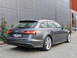 Grey Audi A6 2016 in Klaipeda, with an engine capacity of 2.97 L and mileage of 237 thousand km for 16999 €, photo 5 on AUTOMOTO.COM.LV