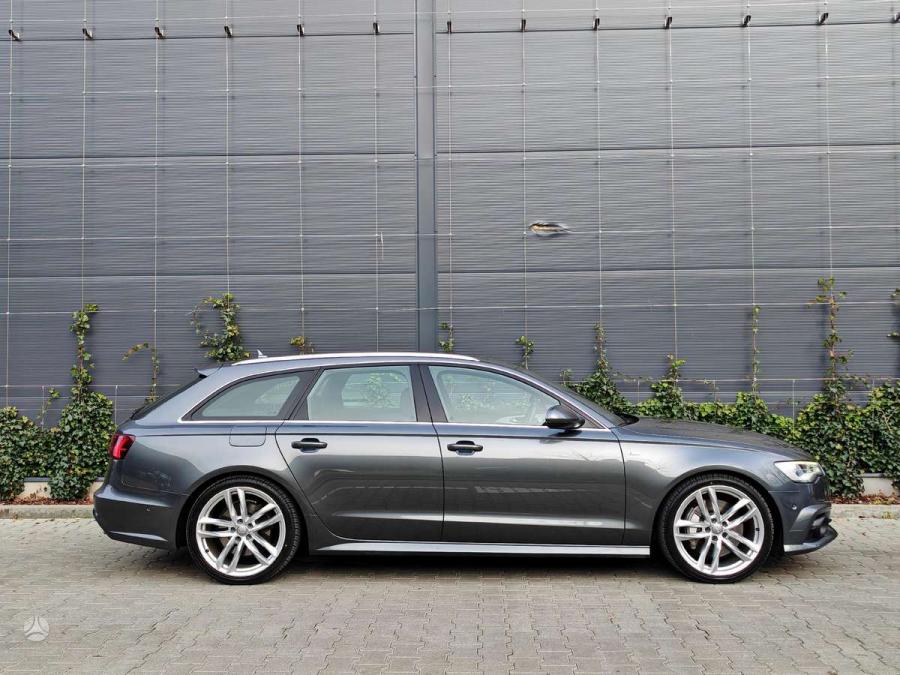 Grey Audi A6 2016 in Klaipeda, with an engine capacity of 2.97 L and mileage of 237 thousand km for 16999 €, photo 6 on AUTOMOTO.COM.LV
