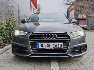 Grey Audi A6 2016 in Klaipeda, with an engine capacity of 2.97 L and mileage of 237 thousand km for 16999 €, photo 9 on AUTOMOTO.COM.LV