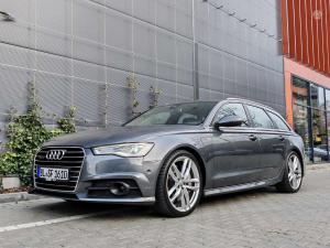 Grey Audi A6 2016 in Klaipeda, with an engine capacity of 2.97 L and mileage of 237 thousand km for 16999 €, photo 10 on AUTOMOTO.COM.LV