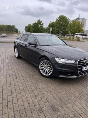 Grey Audi A6 2016 in Jonava, with an engine capacity of 2.97 L and mileage of 176 thousand km for 10500 €, photo  on AUTOMOTO.COM.LV