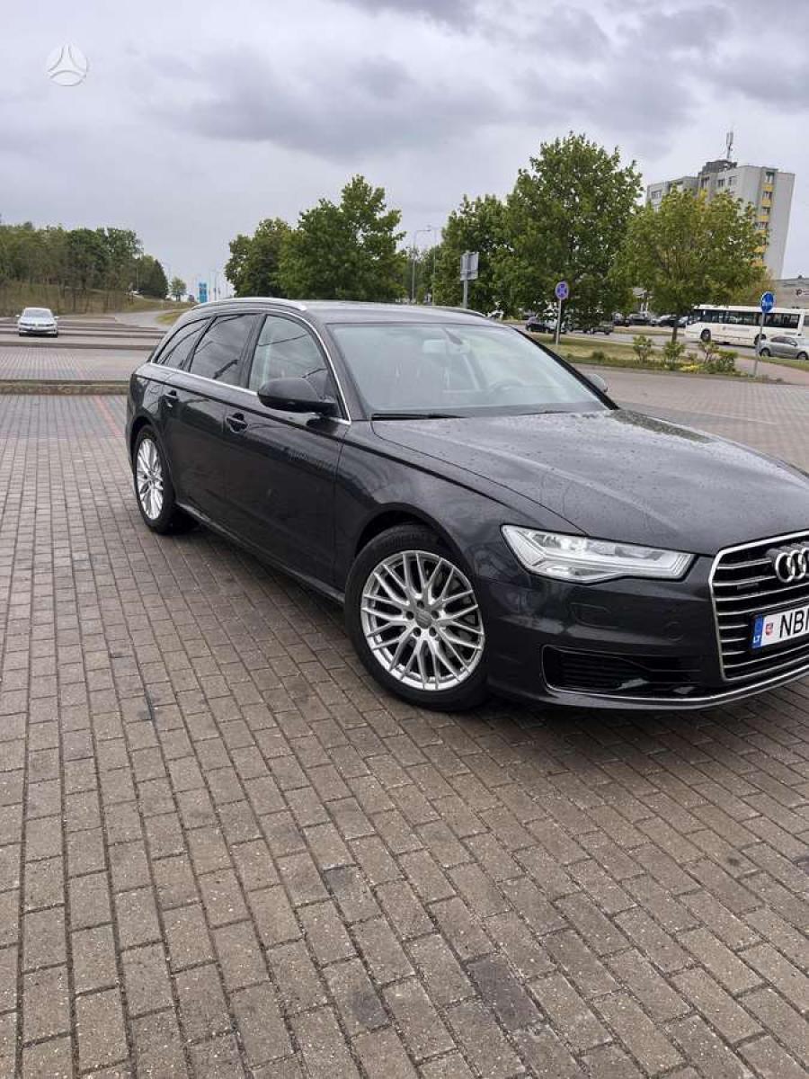Pelēks Audi A6 2016 Jonava, ar dzinēja tilpumu 2.97 L un nobraukumu 176 tūkst. km par 10500 €, foto 1 vietnē AUTOMOTO.COM.LV