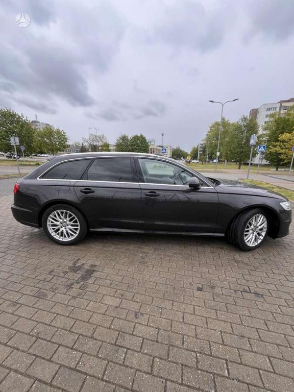 Grey Audi A6 2016 in Jonava, with an engine capacity of 2.97 L and mileage of 176 thousand km for 10500 €, photo 6 on AUTOMOTO.COM.LV