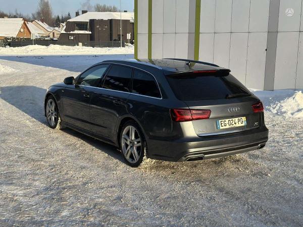 Grey Audi A6 2016 in Raseiniai, with an engine capacity of 1.97 L and mileage of 285 thousand km for 15350 €, photo 8 on AUTOMOTO.COM.LV