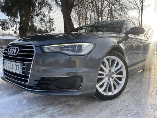 Grey Audi A6 2016 in Utena, with an engine capacity of 1.97 L and mileage of 230 thousand km for 13700 €, photo 1 on AUTOMOTO.COM.LV