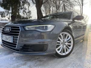 Pelēks Audi A6 2016 Utena, ar dzinēja tilpumu 1.97 L un nobraukumu 230 tūkst. km par 13700 €, foto  vietnē AUTOMOTO.COM.LV