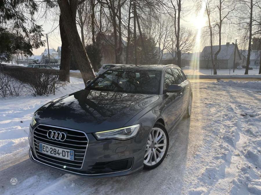 Pelēks Audi A6 2016 Utena, ar dzinēja tilpumu 1.97 L un nobraukumu 230 tūkst. km par 13700 €, foto 2 vietnē AUTOMOTO.COM.LV