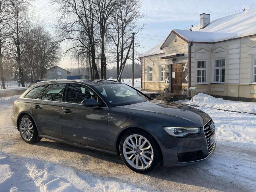 Pelēks Audi A6 2016 Utena, ar dzinēja tilpumu 1.97 L un nobraukumu 230 tūkst. km par 13700 €, foto 6 vietnē AUTOMOTO.COM.LV