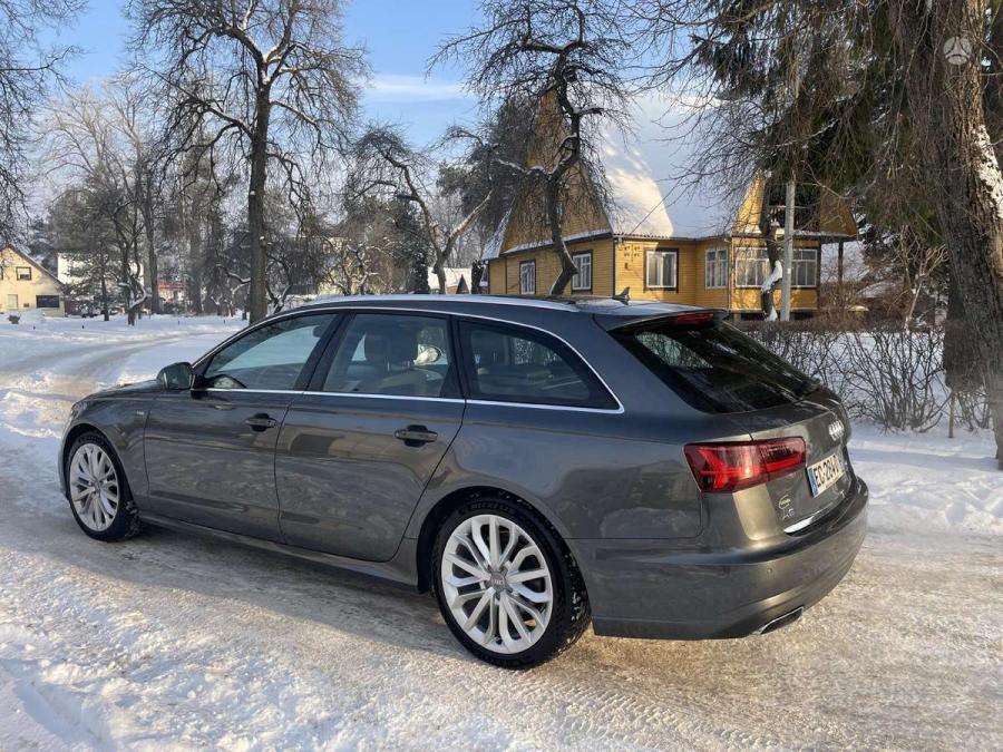 Pelēks Audi A6 2016 Utena, ar dzinēja tilpumu 1.97 L un nobraukumu 230 tūkst. km par 13700 €, foto 7 vietnē AUTOMOTO.COM.LV