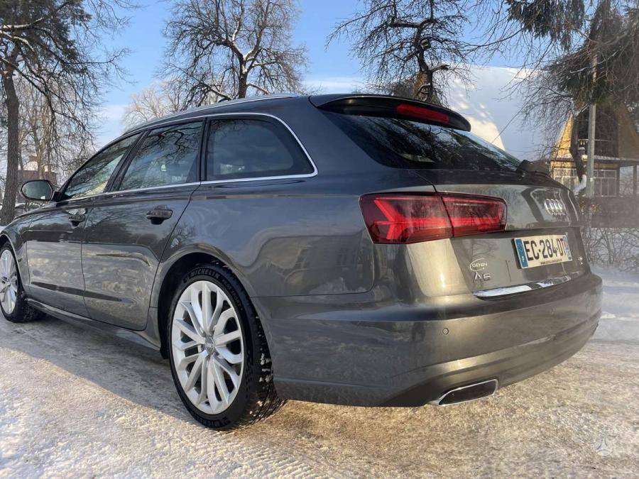 Pelēks Audi A6 2016 Utena, ar dzinēja tilpumu 1.97 L un nobraukumu 230 tūkst. km par 13700 €, foto 8 vietnē AUTOMOTO.COM.LV