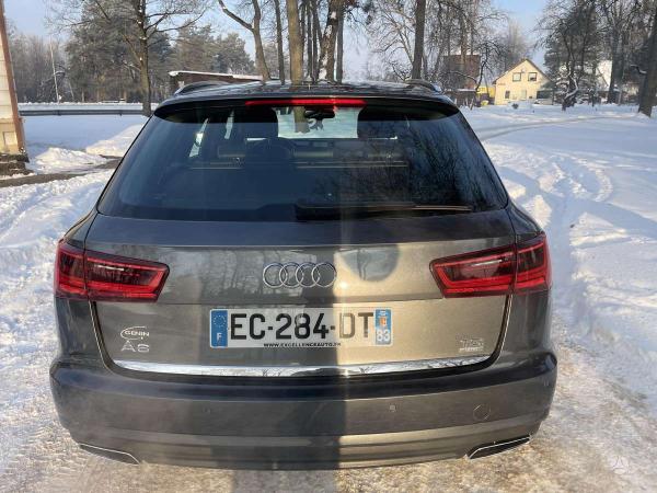 Grey Audi A6 2016 in Utena, with an engine capacity of 1.97 L and mileage of 230 thousand km for 13700 €, photo 9 on AUTOMOTO.COM.LV