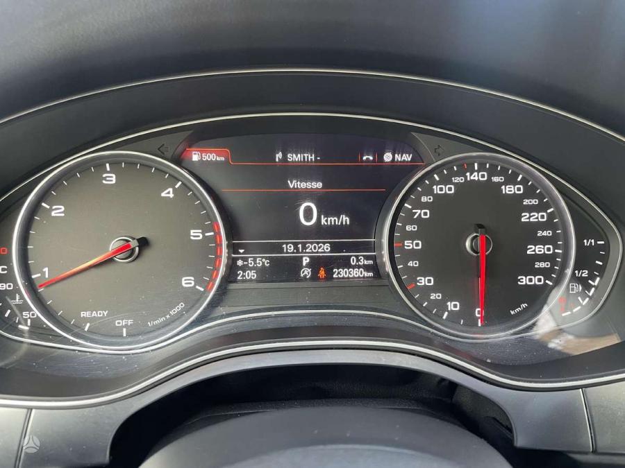 Pelēks Audi A6 2016 Utena, ar dzinēja tilpumu 1.97 L un nobraukumu 230 tūkst. km par 13700 €, foto 25 vietnē AUTOMOTO.COM.LV