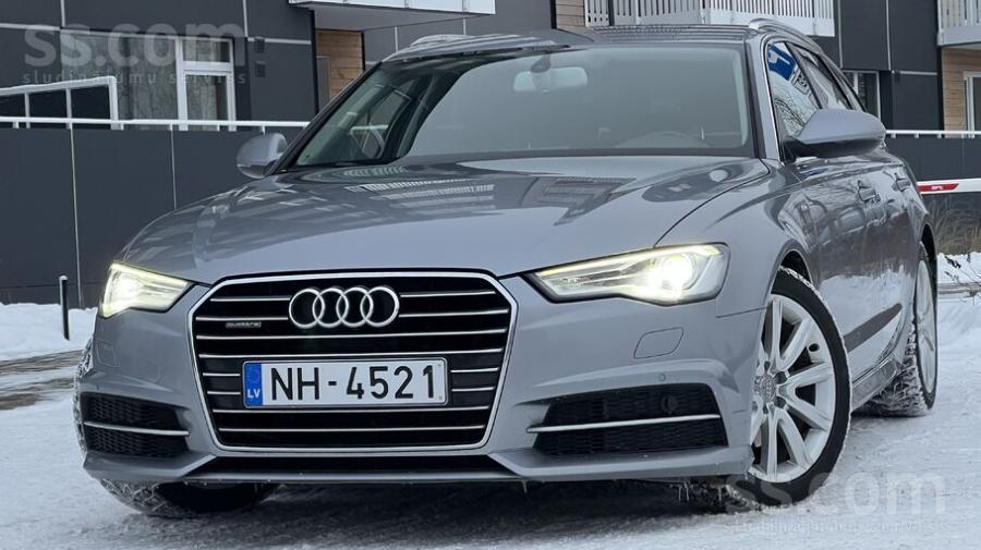 Pelēks Audi A6 2016 Rīga, ar dzinēja tilpumu 2.00 L un nobraukumu 0 tūkst. km par 12990 €, foto 2 vietnē AUTOMOTO.COM.LV