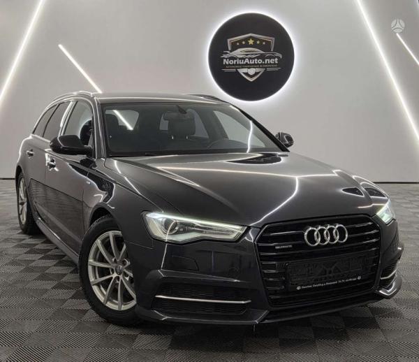 Pelēks Audi A6 2016 Marijampole, ar dzinēja tilpumu 1.97 L un nobraukumu 221 tūkst. km par 14999 €, foto 1 vietnē AUTOMOTO.COM.LV