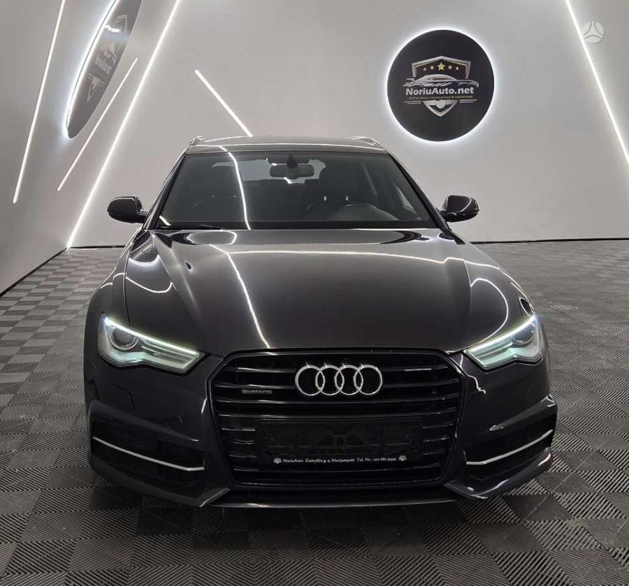 Pelēks Audi A6 2016 Marijampole, ar dzinēja tilpumu 1.97 L un nobraukumu 221 tūkst. km par 14999 €, foto 12 vietnē AUTOMOTO.COM.LV