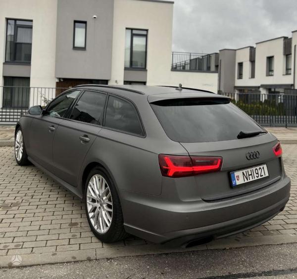Grey Audi A6 2016 in Vilnius, with an engine capacity of 2.97 L and mileage of 254 thousand km for 13000 €, photo 4 on AUTOMOTO.COM.LV