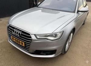 Grey Audi A6 2016 in Utena, with an engine capacity of 1.97 L and mileage of 256 thousand km for 10650 €, photo 9 on AUTOMOTO.COM.LV