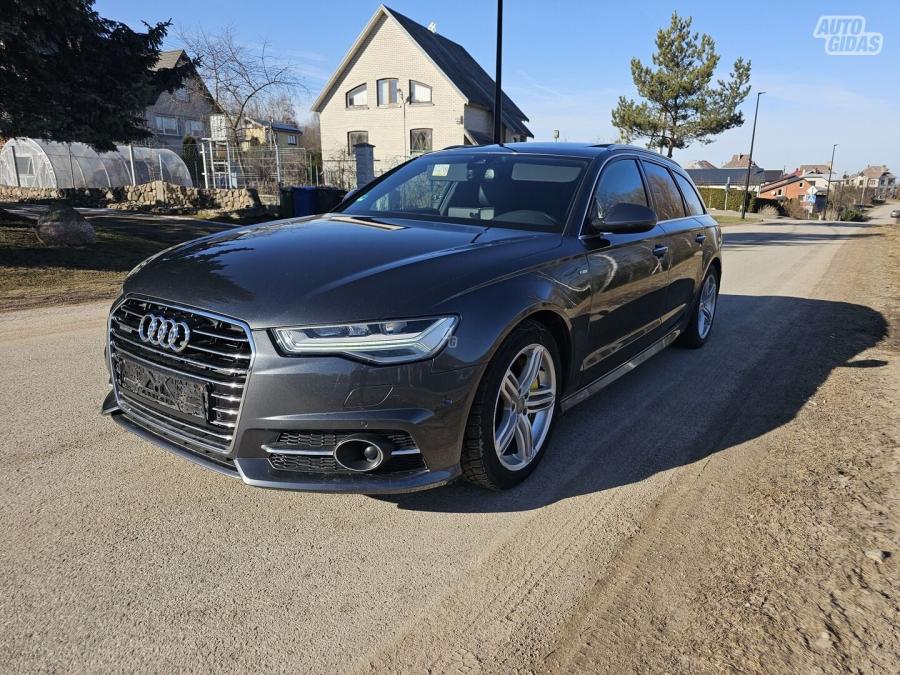 Grey Audi A6 2016 in Alytus, with an engine capacity of 3.00 L and mileage of 243 thousand km for 16500 €, photo 1 on AUTOMOTO.COM.LV